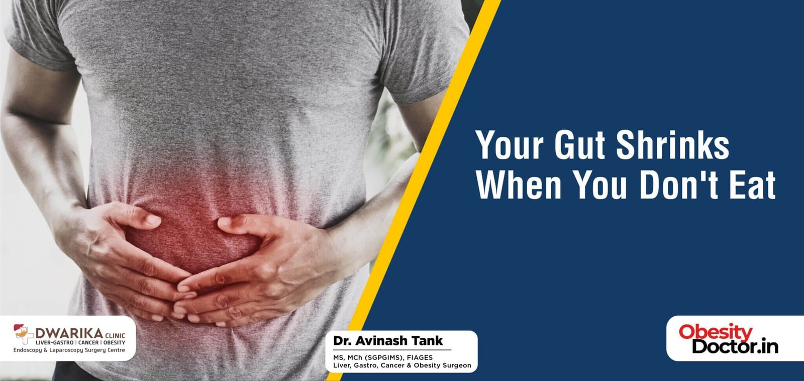 Your Gut Shrinks When You Don't Eat? - Dr AvinashTank, is a super ...