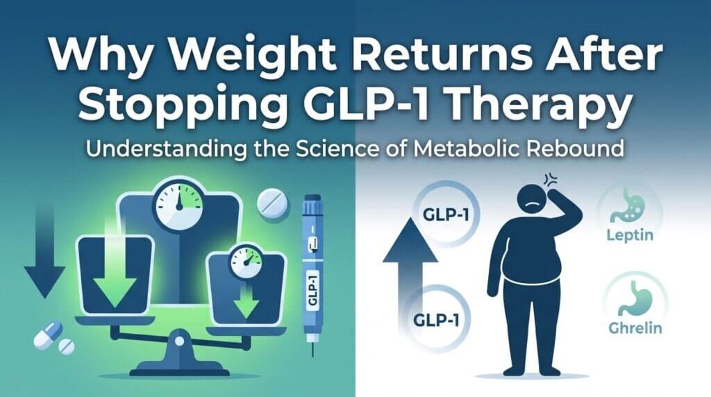Why Weight Returns After Stopping GLP-1 Therapy. - Dr AvinashTank, is a ...